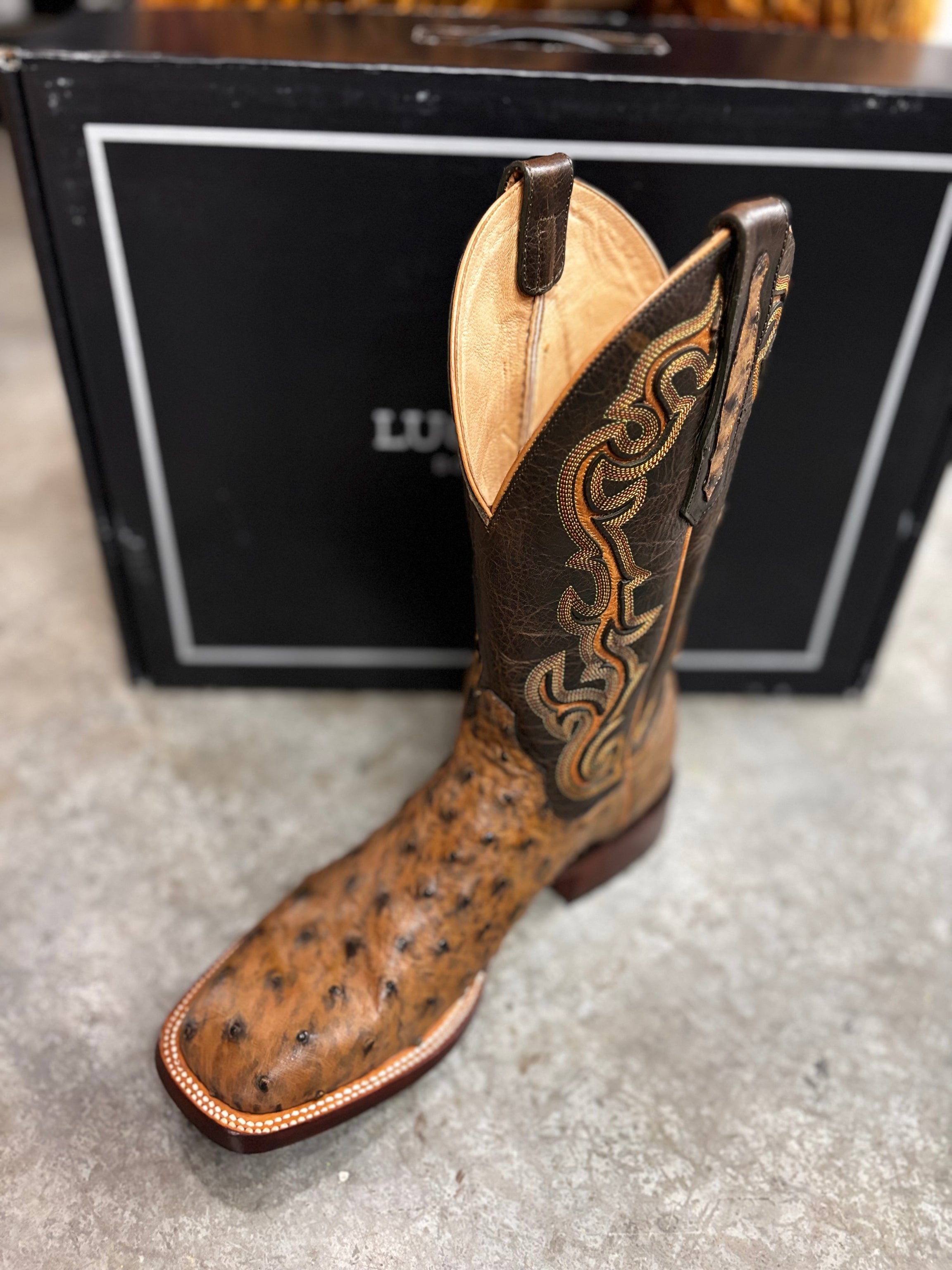 Lucchese M4351.W8 Premium Full Quill Ostrich Boots (Discontinued)– Jack ...