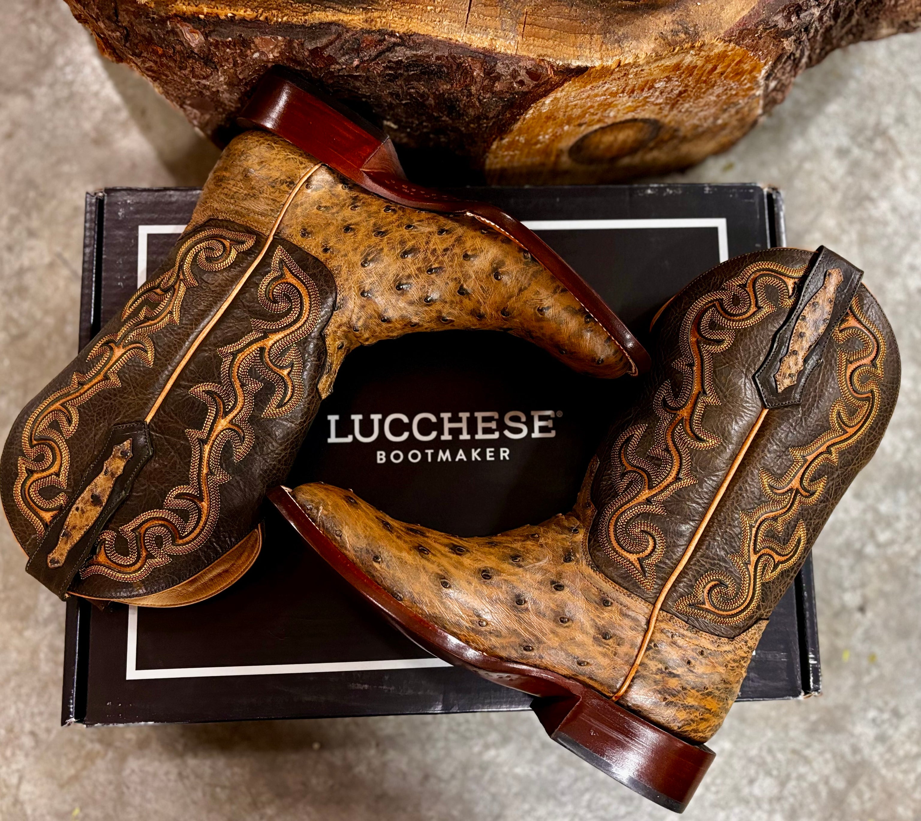 Lucchese M4351.W8 Premium Full Quill Ostrich Boots (Discontinued)– Jack ...