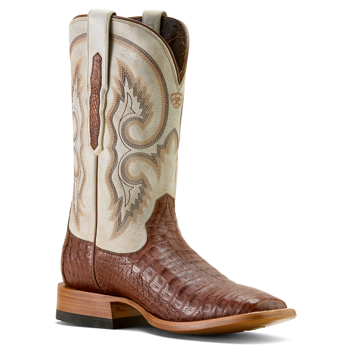 Ariat Classic Callen Caiman Belly - WHISKEY CAIMAN BELLY|WARM TAUPE ...